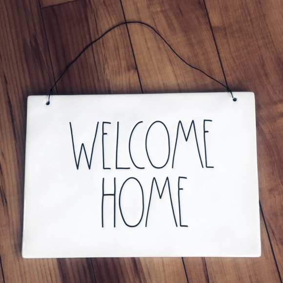 Rae Dunn | Accents | Rae Dunn Large Welcome Home Sign | Poshmark